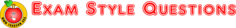 Exam Style Questions Topics Exam Style Questions Topics