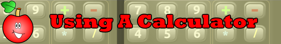 Using A Calculator Lesson Starters and Online Activities